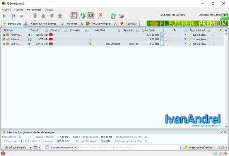 Descargar fácilmente videos de YouTube con JDownloader - Iván Andréi