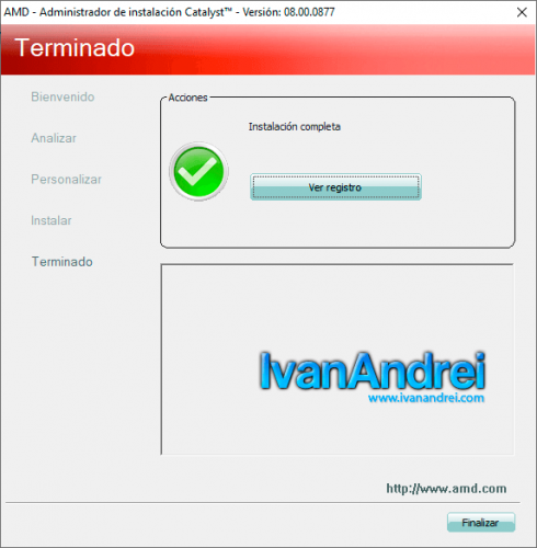 Instalar controlador AMD (ATI) legacy en Windows 10 - Iván Andréi