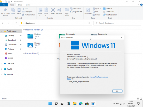 Filtrada una build de Windows 11 - Iván Andréi