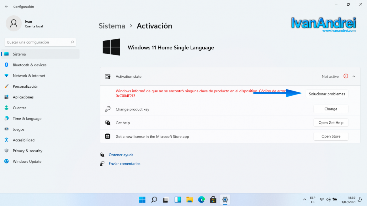 ¿Cómo activar Windows 11 gratis y legal? - Iván Andréi